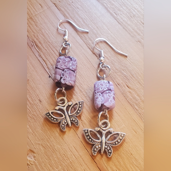 Jewelry | Butterfly Charm Earrings | Poshmark